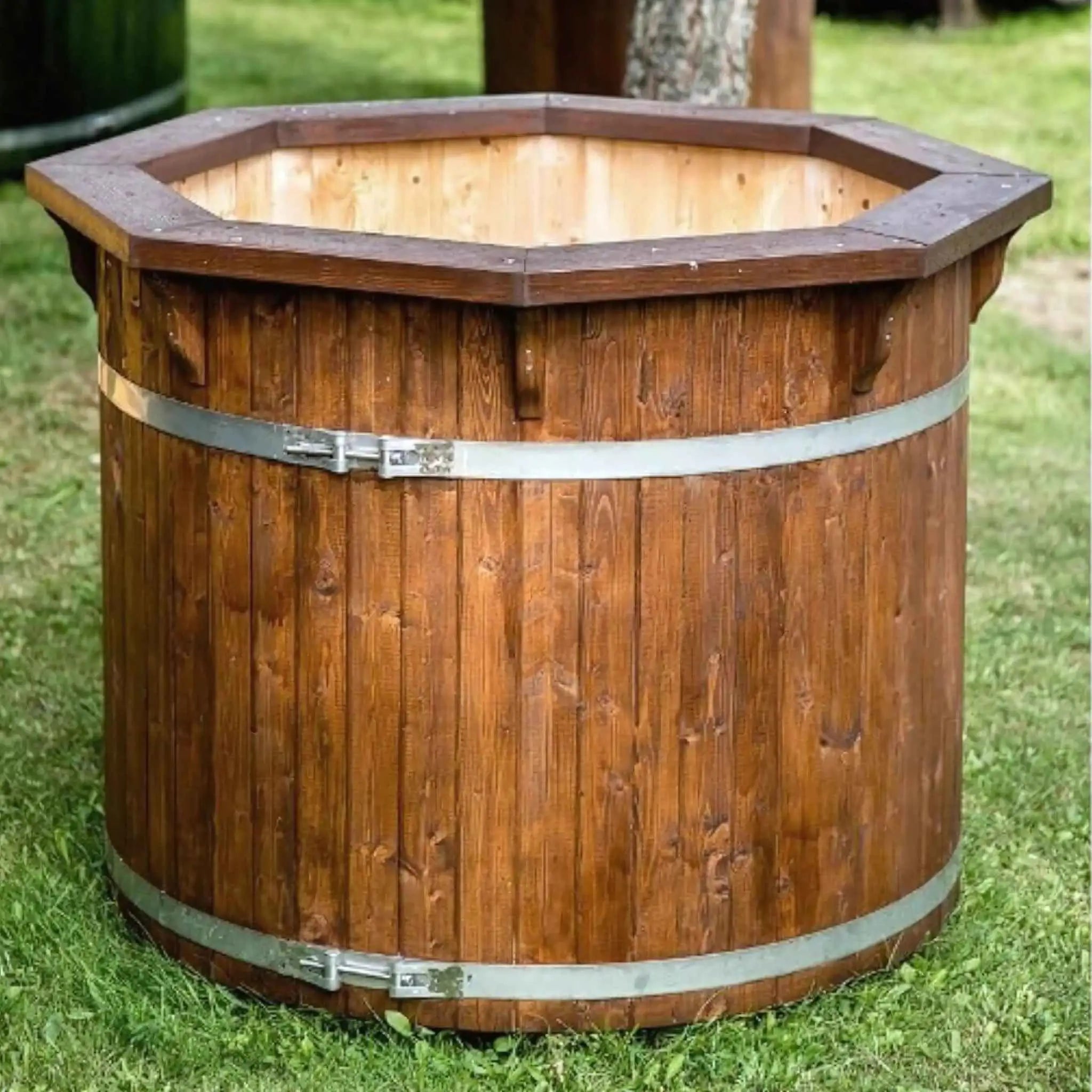 1-2 Person Round Cold Plunge Tub – GlampLaunch