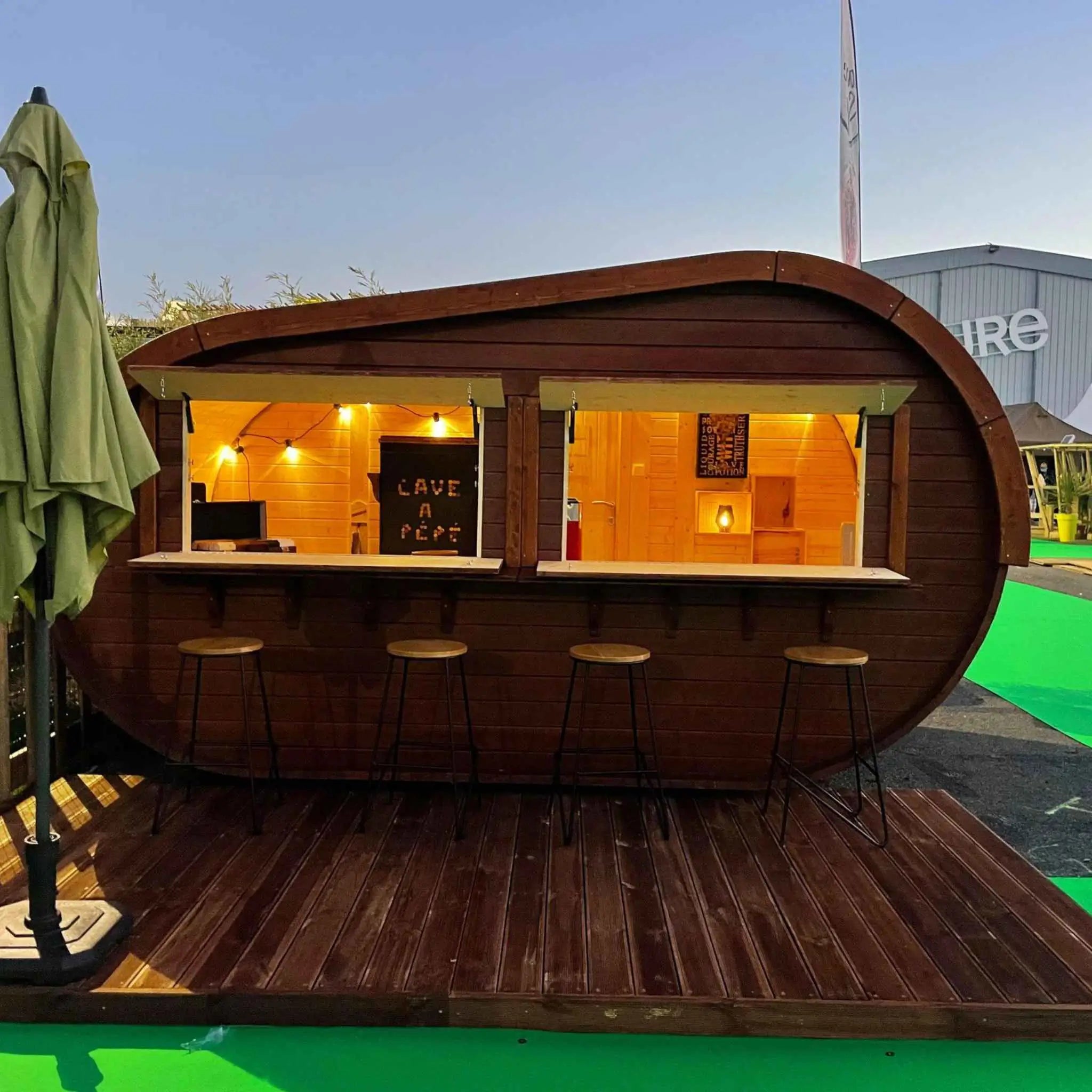 The "Grotto" Pod - Catering Pod – GlampLaunch