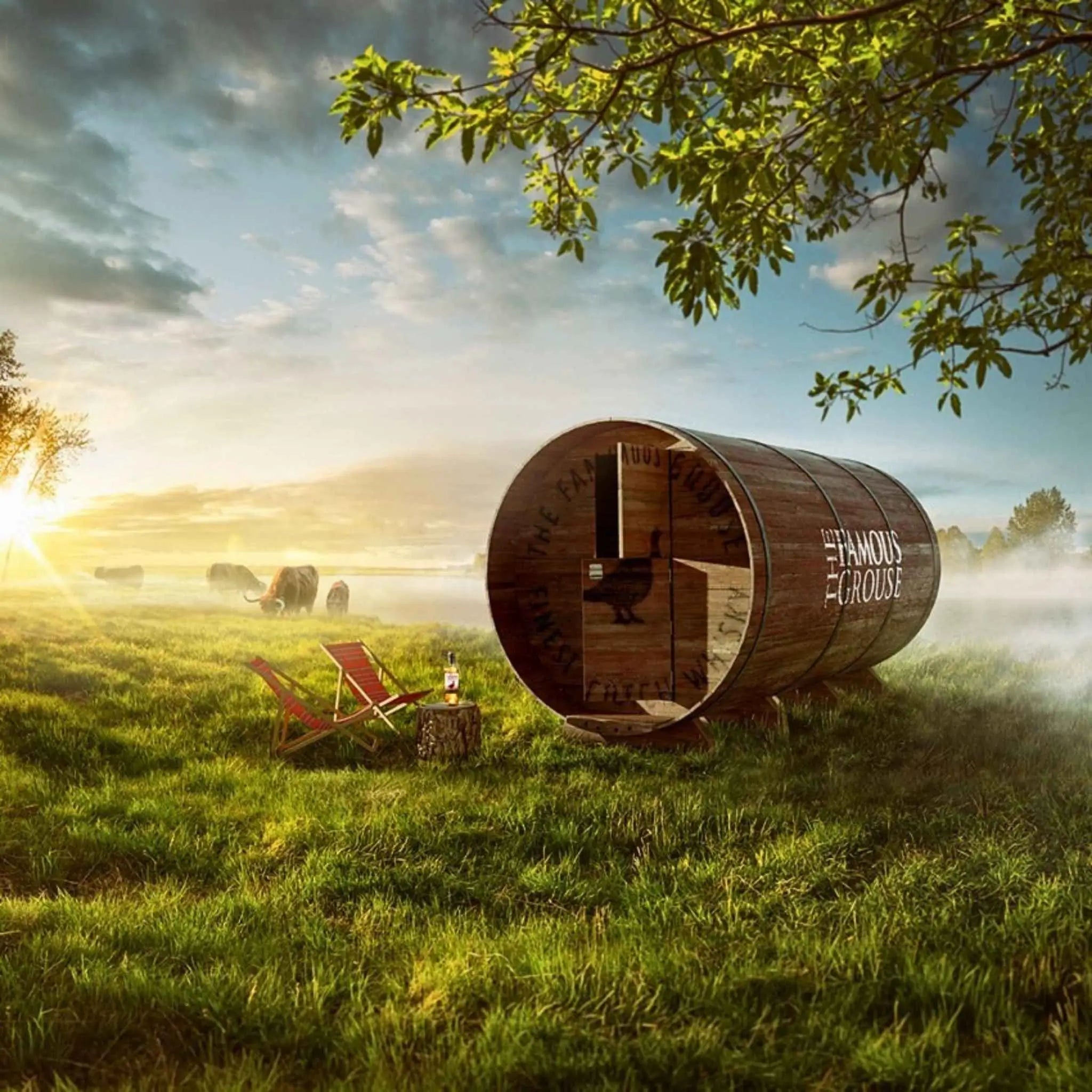 The "Whiskey" Barrel - Tavern Pod – GlampLaunch
