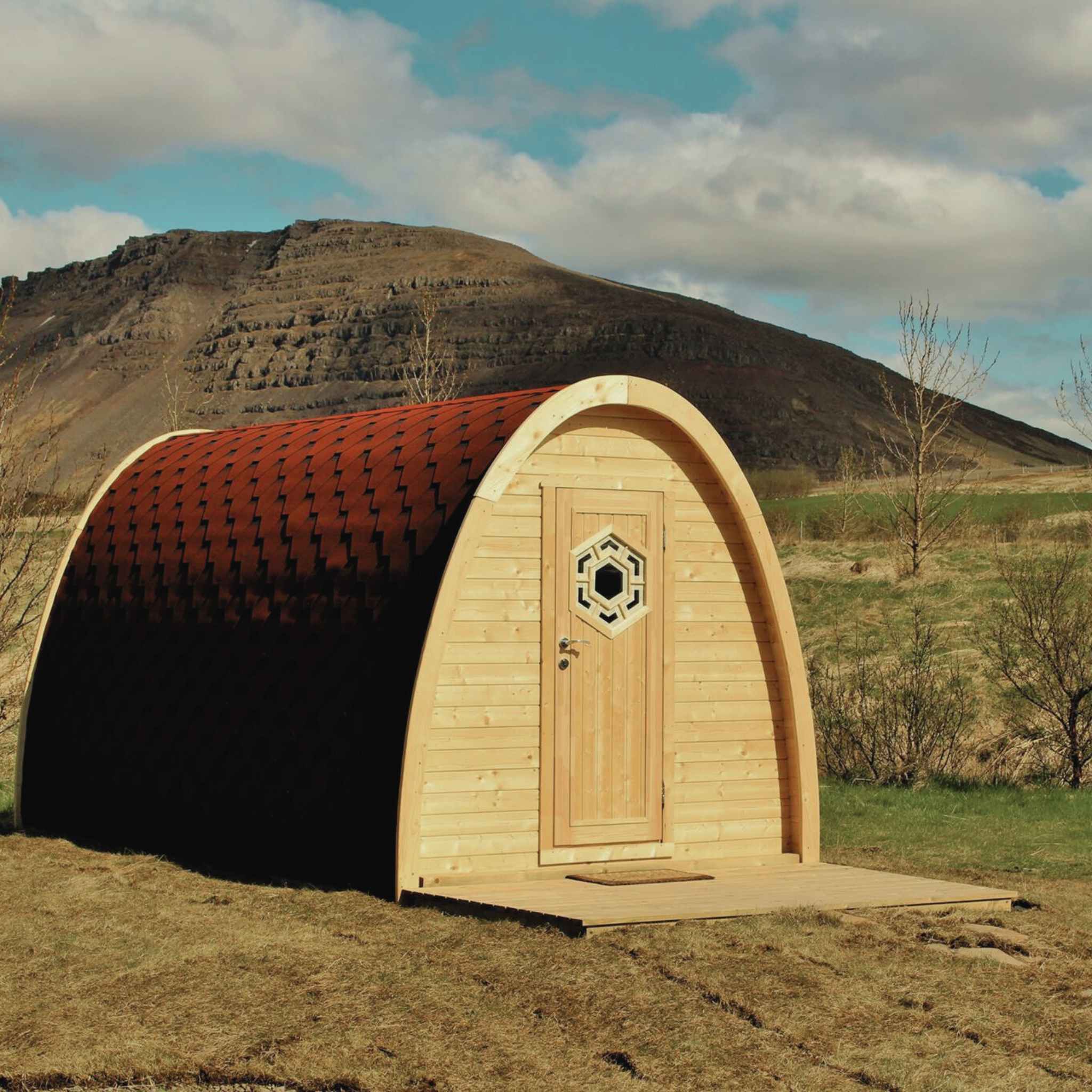 The "Arc En Ciel" Pod - Small 2 Person Glamping Pod – GlampLaunch