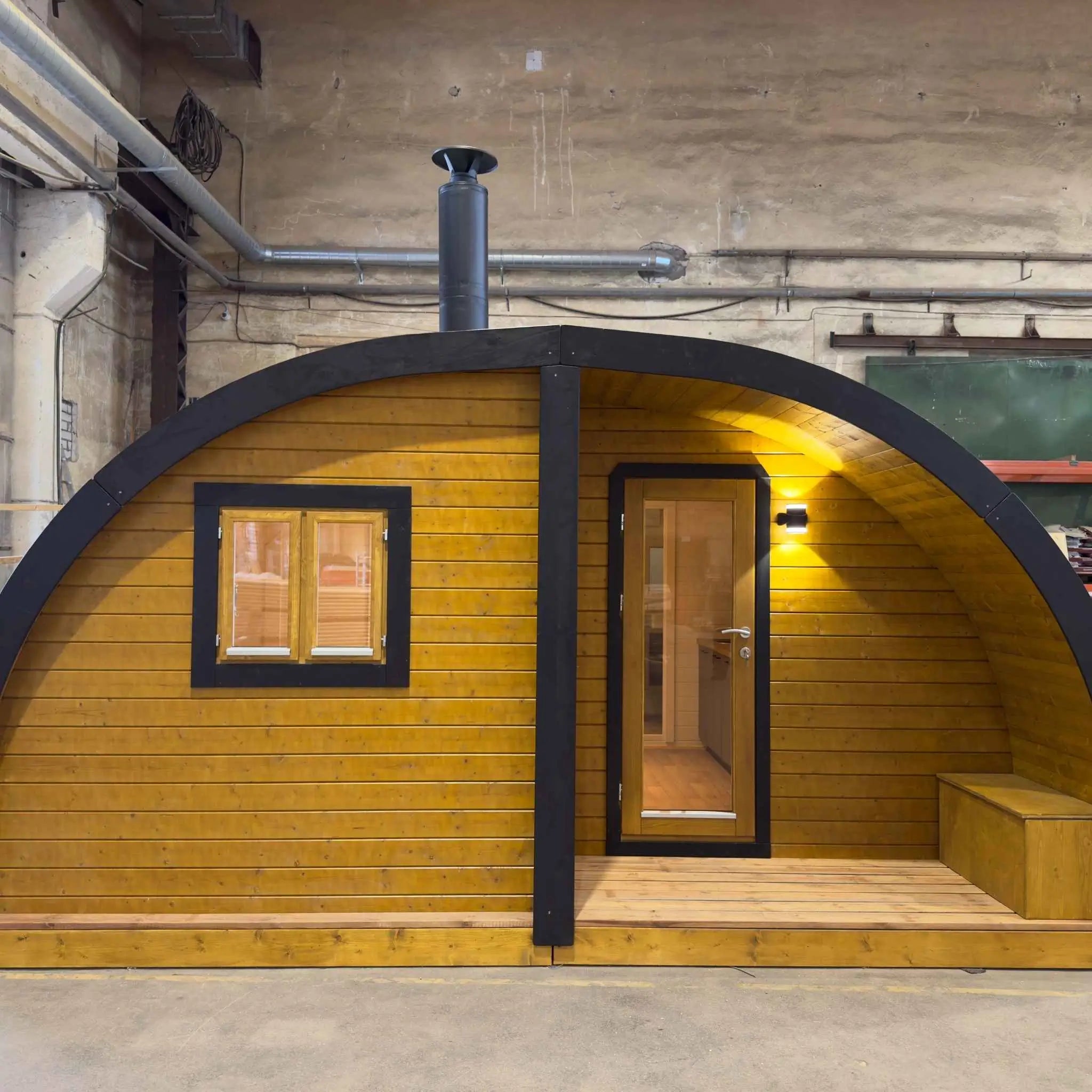 The "Dual Halfmoon" Pod - Luxury 2 Person Glamping Pod – GlampLaunch