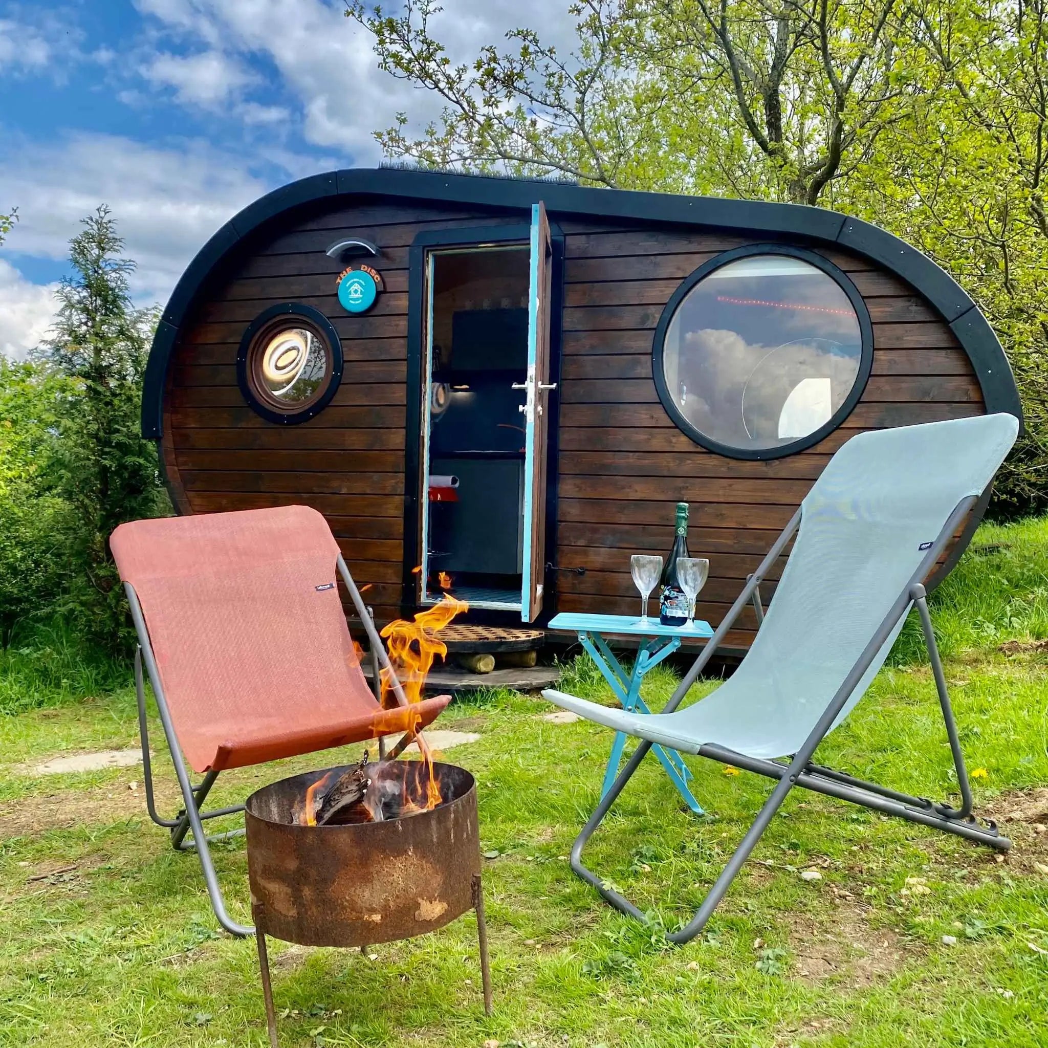 The "Grotto" Pod - Luxury 2 Person Glamping Pod – GlampLaunch