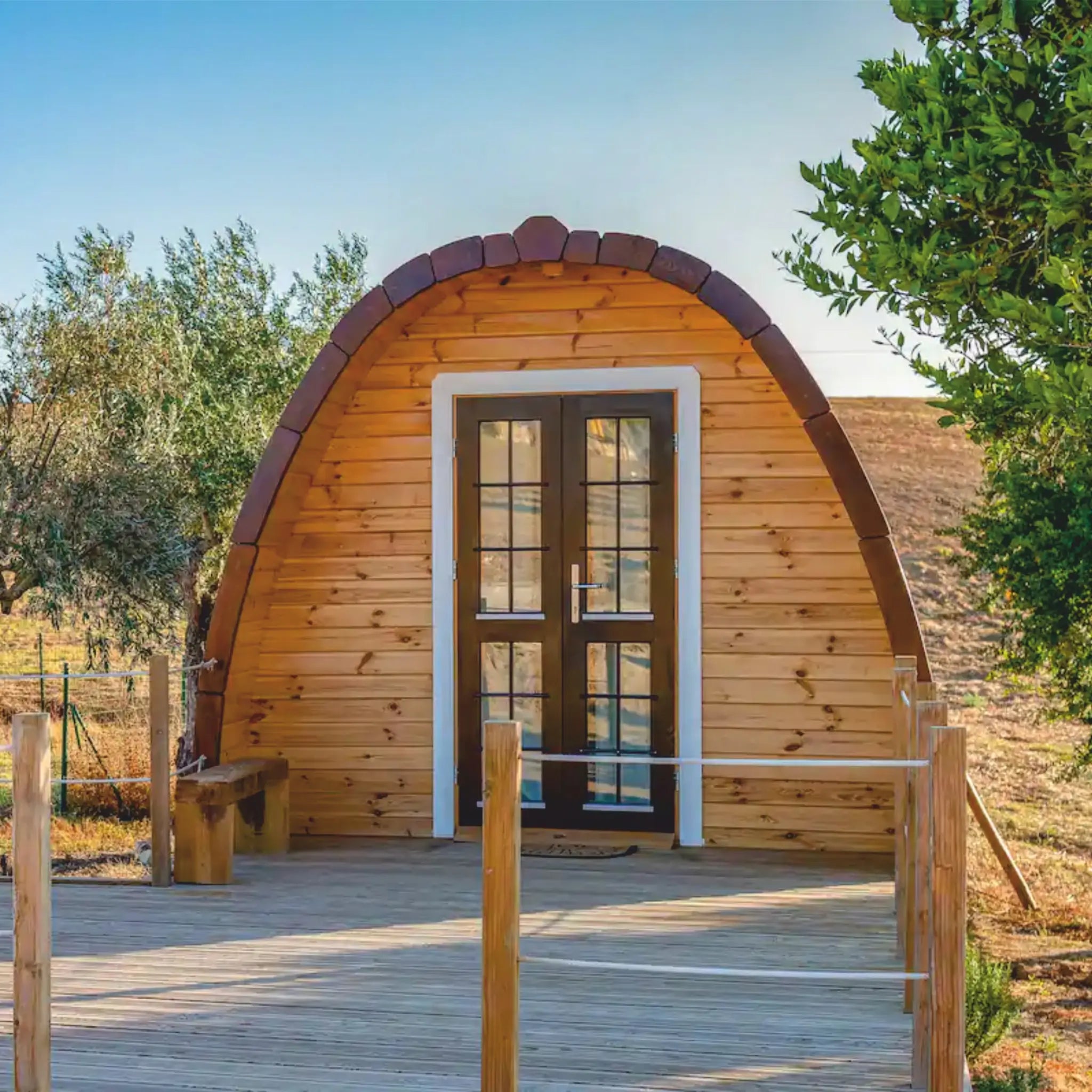 The "Twilight" Pod - Luxury 2 Person Glamping Pod – GlampLaunch